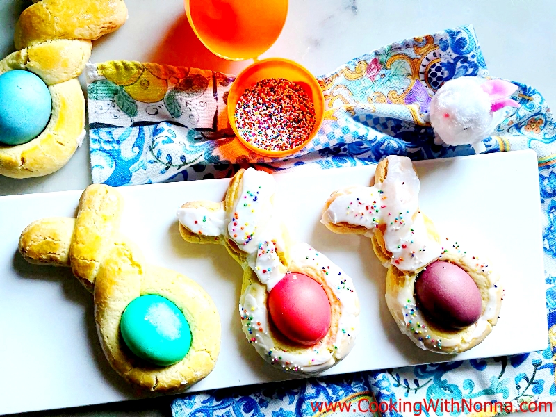 Easter Bread Bunny Twists