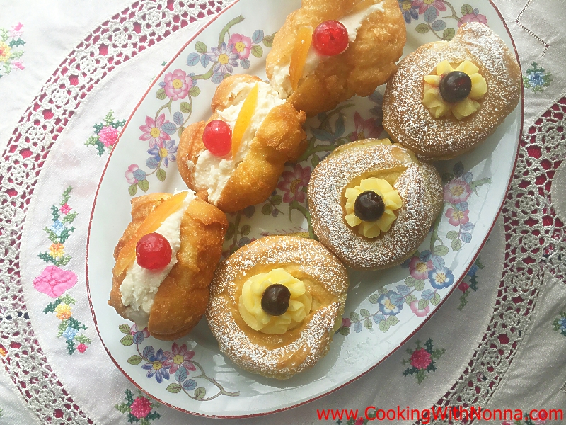 St. Joseph's Zeppole and Sfingi | Recipe Cart