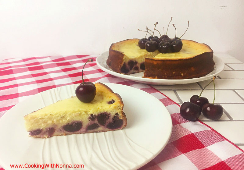 Cherry Ricotta Cake