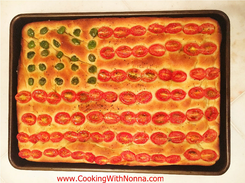 4th July Focaccia