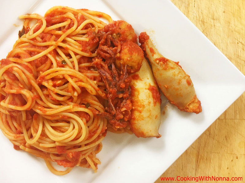 Stuffed Calamari - Calamari Ripieni