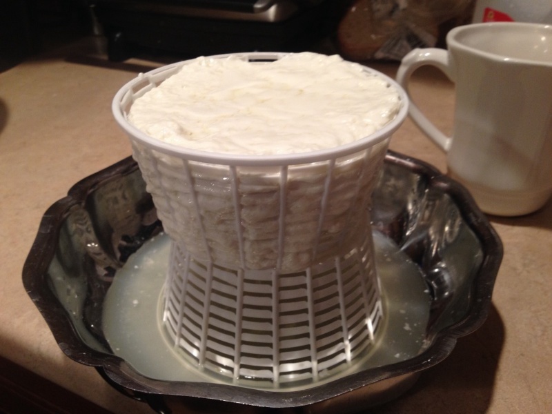 Home Made Basket Cheese