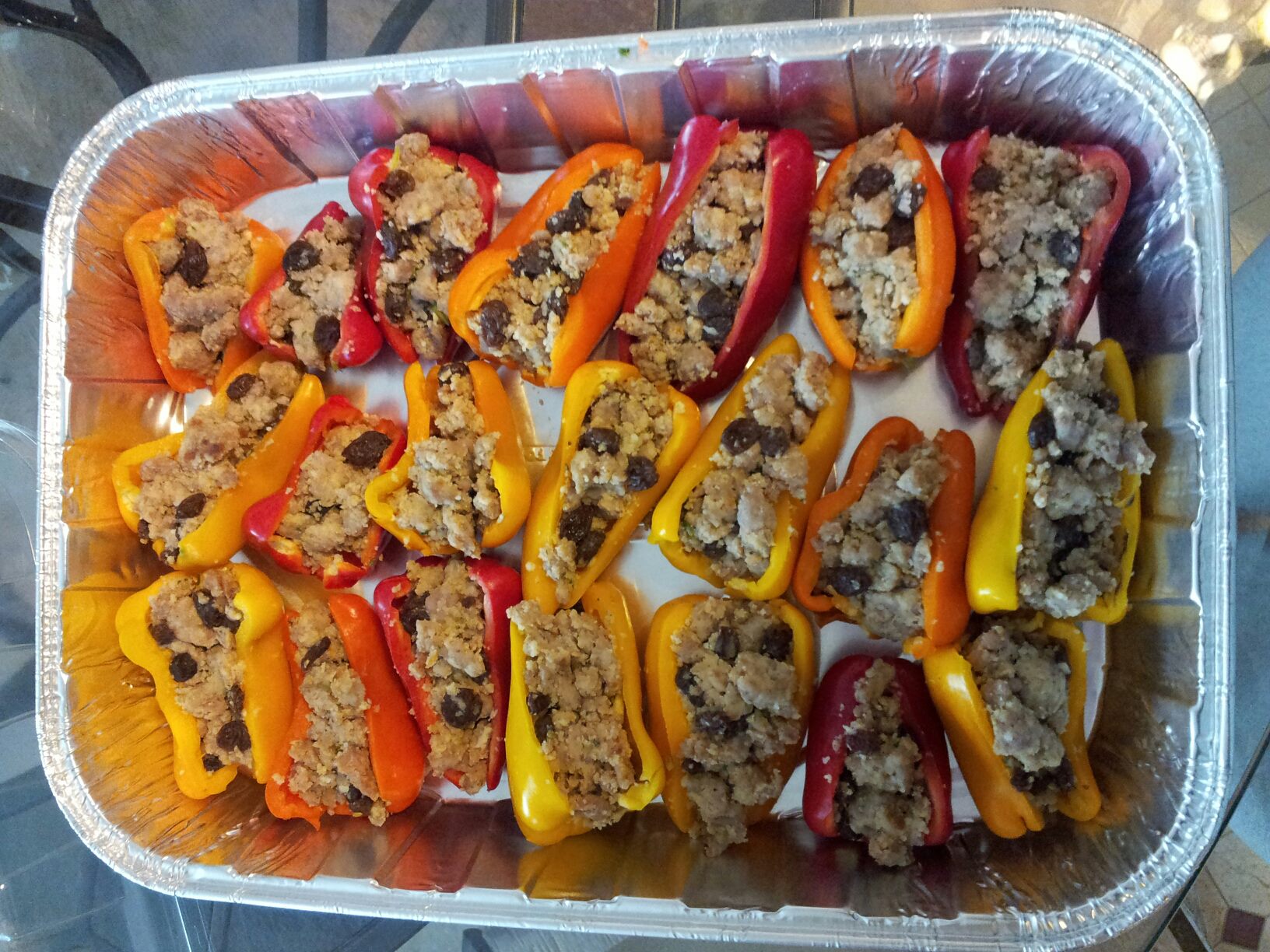 Stuffed Sweet Mini Peppers