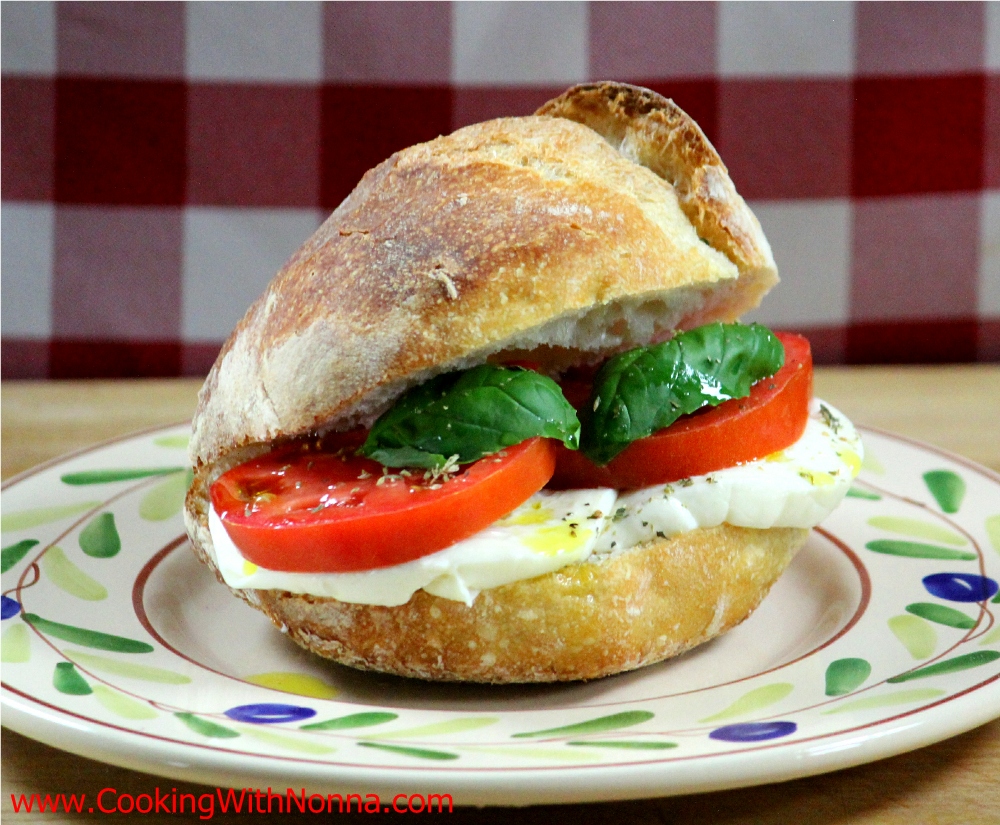 Panino alla Caprese