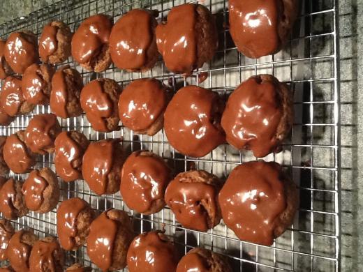 Chocolate pepper cookies