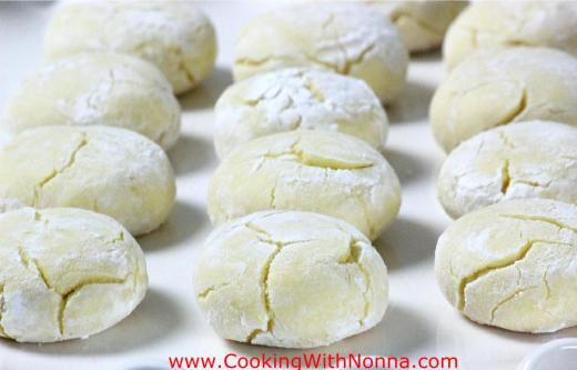 Lemon Semolina Cookies