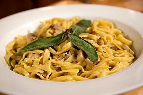 Tagliatelle with Porcini Mushrooms