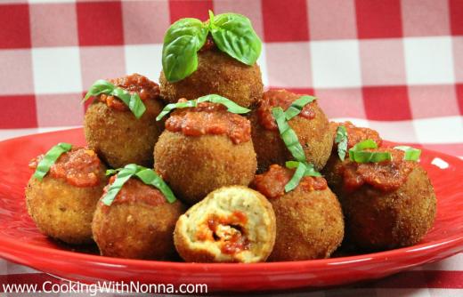 Chicken Parmigiana Balls